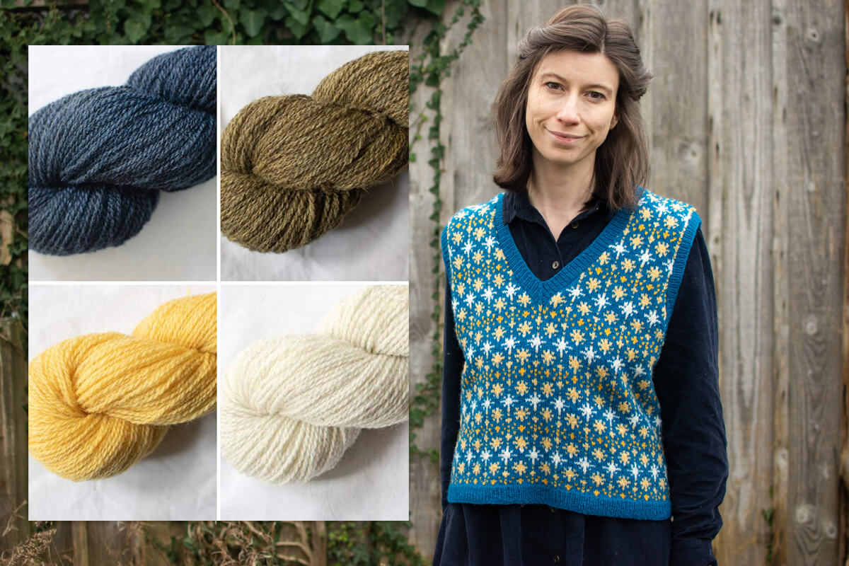 Deep Field Top Yarn + Pattern Knitting Kit – Marina Skua